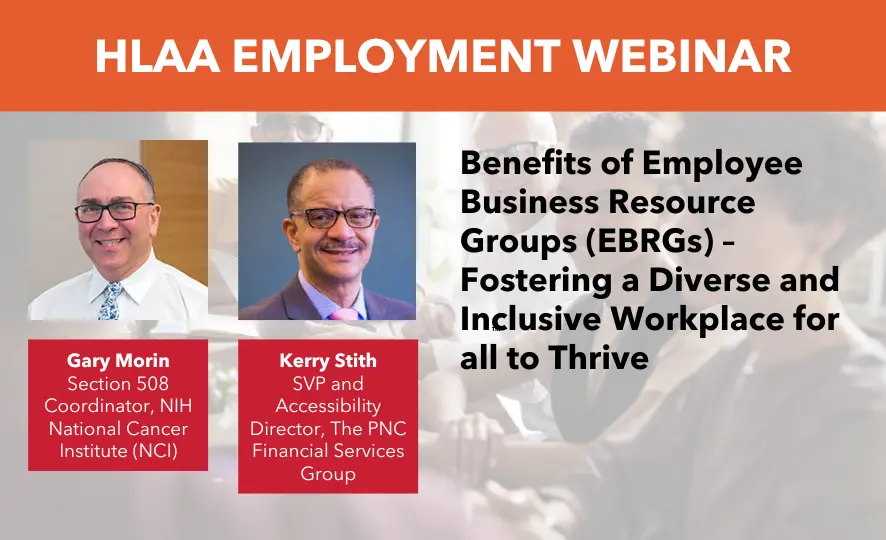 HLAA Webinar: Benefits of Employee Business Resource Groups (EBRGs ...