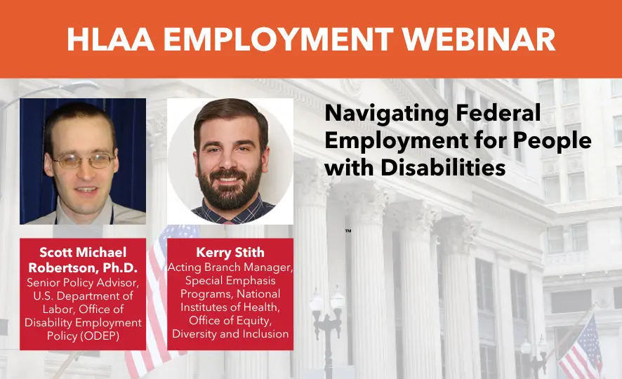 HLAA Webinar: Navigating Federal Employment for People with ...
